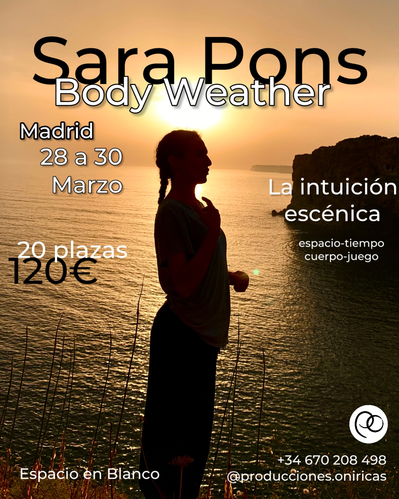 Sara Pons – workshop – Body Weather – Madrid | Producciones Oníricas